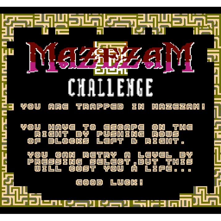 MazezaM Challenge